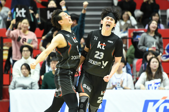 프로농구 KT, KCC 꺾고 2연승 단독 3위…소노는 9연패