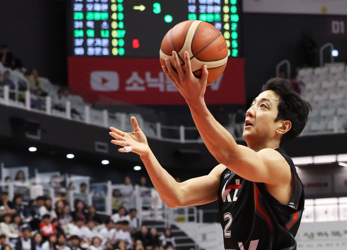 수원 KT 허훈, 프로농구 FA 시장에 나와...KBL 52명 공시